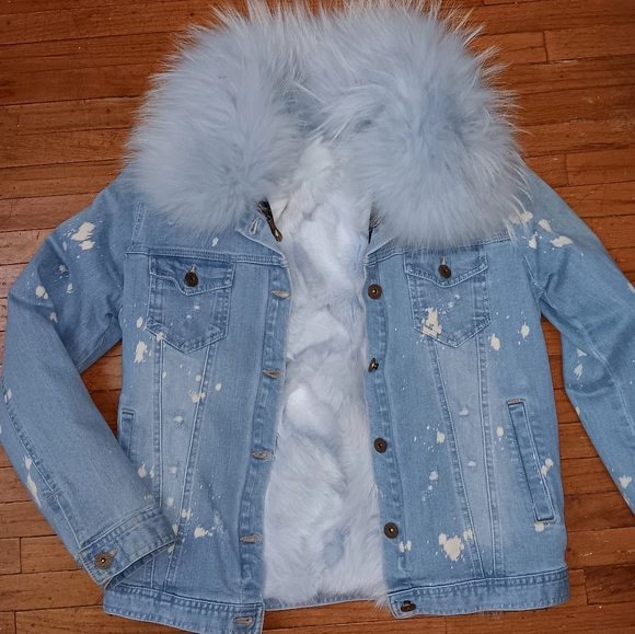 Danielle Erin | Jackets & Coats | Danielle Erin Dinem 0 Fur Jacket ...